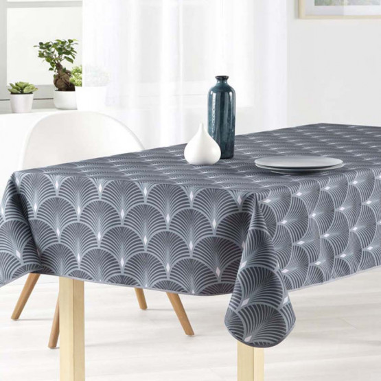 Nappe ronde coquille 160 cm ref 2020 V6 Anti tache et infroissable ...